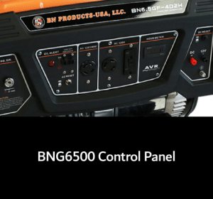 BNG6500 Gas Generator - BN Products
