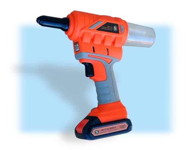 20 000N Rivet Gun Cordless Battery Pop Rivet Gun - 20,000N Force, 16mm ...