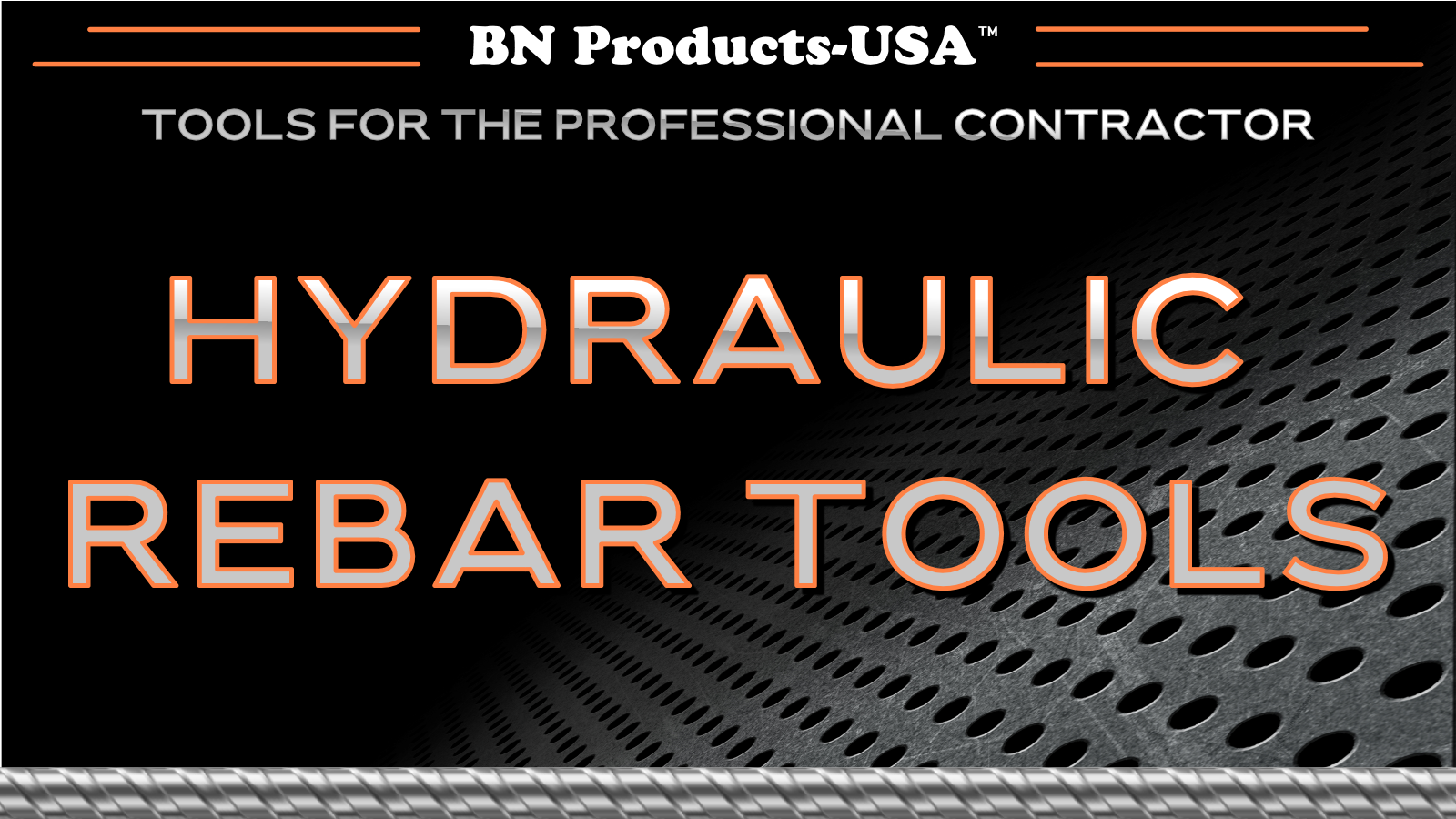DC-16W Portable Rebar Cutter | BN Products