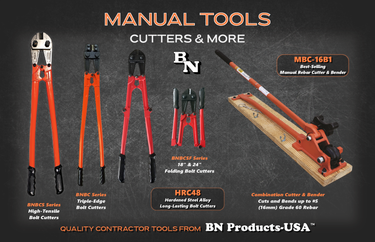 30 Tools to Cut Rebar | BN Products-USA™