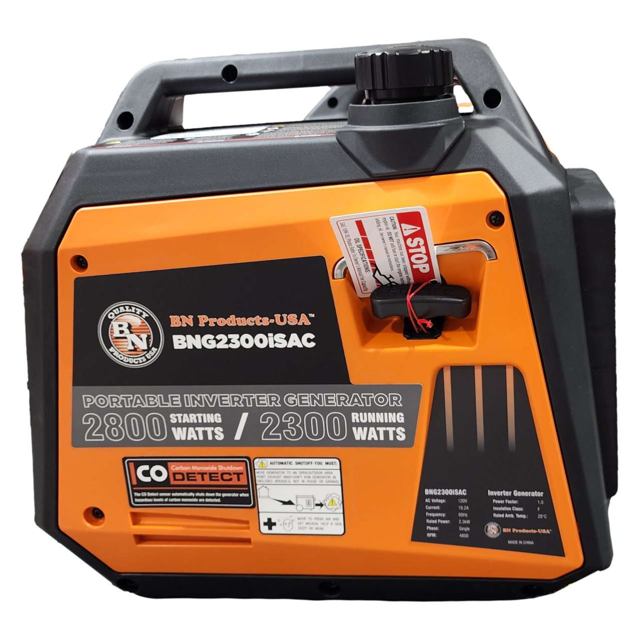 BN Products-USA | BNG2300iSAC Inverter Generator